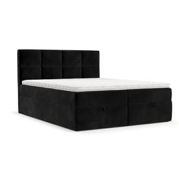 BOXBETT Velto 140/200 cm Schwarz im Kronos Stoff