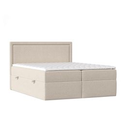 BOXBETT Jodan 160/200 cm Beige im Baloo Stoff