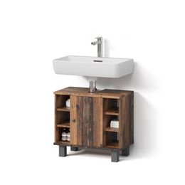 WASCHBECKENUNTERSCHRANK Fucino Antikholz 60 x 54 cm