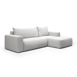 ECKSOFA Bliss 3 Sitzpl&auml;tze Hellgrau
