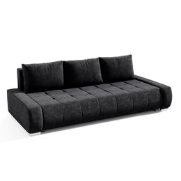 SCHLAFSOFA Jonas 3 Sitzpl&auml;tze Grau