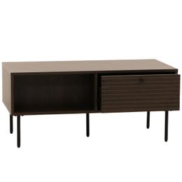 MCW COUCHTISCH eckig Dunkelbraun