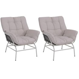 MCW RELAXSESSEL Hellgrau, Beige