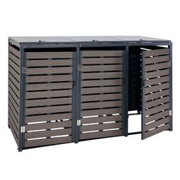 MCW 3ER-M&Uuml;LLTONNENVERKLEIDUNG Anthrazit