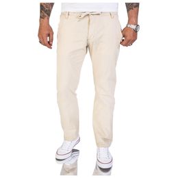 Rock Creek Stoffhose Leinen Hose Regular Fit