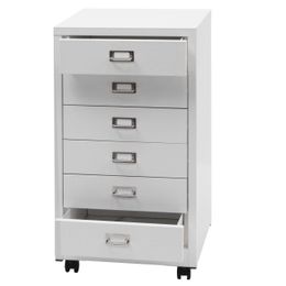 MCW ROLLCONTAINER Wei&szlig;