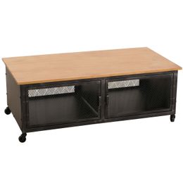 MCW COUCHTISCH Schwarz, Beige