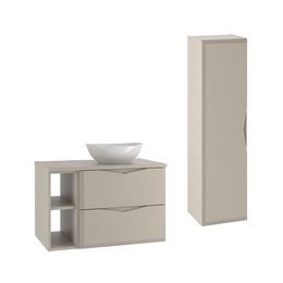 BADM&Ouml;BEL 80.6cm Ellie 2er-Set Kaschmir