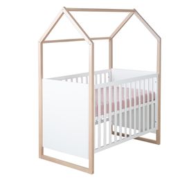 Roba 2-IN-1 BABY- & BEISTELLBETT Cabane 60 x 120 cm