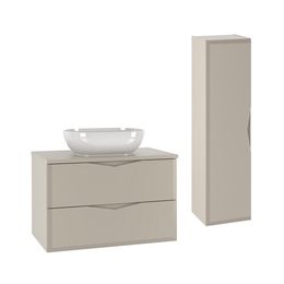 BADM&Ouml;BEL 80.6cm Ellie 2er-Set Kaschmir
