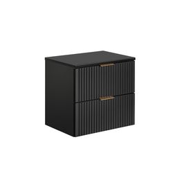 WASCHTISCHUNTERSCHRANK 60.6cm Adriel Mattschwarz