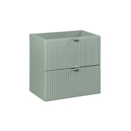 WASCHTISCHUNTERSCHRANK 60cm Jade Gr&uuml;n