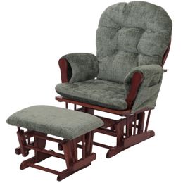 MCW RELAXSESSEL Gr&uuml;n, Braun