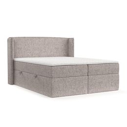 BOXBETT Viva 200/200 cm Beige im Neve Stoff