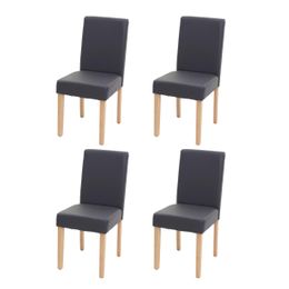 MCW ESSZIMMERSTUHL Grau, Braun 4er-Set