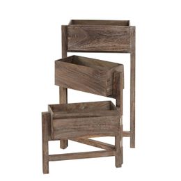 MCW PFLANZREGAL STANDREGAL Braun
