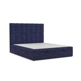 POLSTERBETT Callo mit Stauraum 120/200 cm Marineblau im Alta Stoff