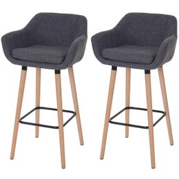 MCW BARHOCKER Grau 2er-Set