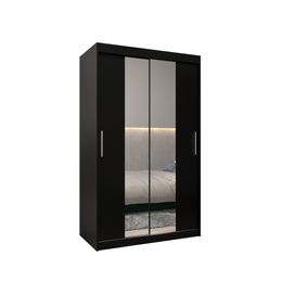 SCHIEBET&Uuml;RENSCHRANK mit Spiegel TOKYO 1 200/120/62 2-t&uuml;rig