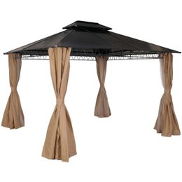 MCW HARDTOP PERGOLA Cremewei&szlig;