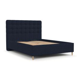 POLSTERBETT Paloma 120/200 cm Marineblau im Riva Stoff