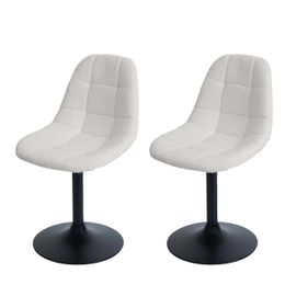 MCW ESSZIMMERSTUHL Cremewei&szlig; 2er-Set