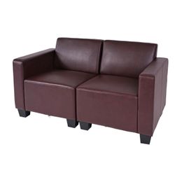 MCW 2-SITZER SOFA Rotbraun