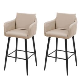 MCW BARHOCKER Beige 2er-Set