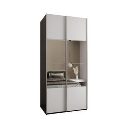 SCHWEBET&Uuml;RENSCHRANK 245,5/110/64 2-t&uuml;rig