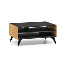 COUCHTISCH Soah Holz und Schwarz