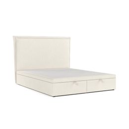 POLSTERBETT Eliot mit Stauraum 120/200 cm Hellbeige im Alta Stoff