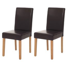 MCW ESSZIMMERSTUHL Braun 2er-Set