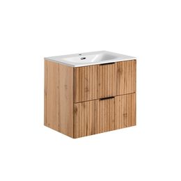 WASCHTISCH 60.2cm Adriel Holz in Eichenoptik