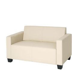 MCW 2-SITZER-SOFA Cremewei&szlig;