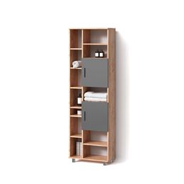 BADSCHRANK Eisak Goldkraft Eiche 60 x 190 cm