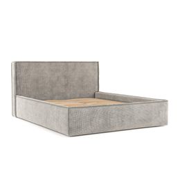 POLSTERBETT Sato mit Stauraum 200/200 cm Beige im Bonita Stoff
