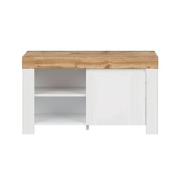 SCHUHM&Ouml;BEL Hella Wei&szlig; und Holz
