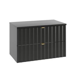 WASCHTISCHUNTERSCHRANK 80.6cm Lexa Schwarz