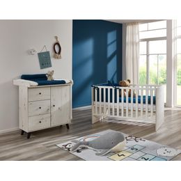 Arthur Berndt BABYZIMMER SET Lavea 2-tlg. Wickelkommode Babybett
