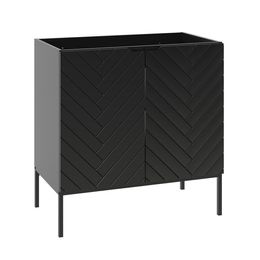WASCHTISCHUNTERSCHRANK 80cm Daria Schwarz