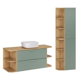 BADM&Ouml;BEL 120.4cm Oria 2er-Set Gr&uuml;n