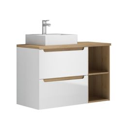 WASCHTISCH 90cm Livia Wei&szlig;
