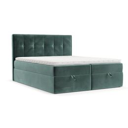 BOXBETT Tivra 140/200 cm T&uuml;rkis im Kronos Stoff