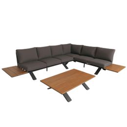 MCW GARTEN-GARNITUR Anthrazit, Grau