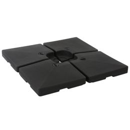 MCW SONNENSCHIRMST&Auml;NDER Schwarz
