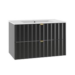 WASCHTISCH 80cm Lexa Schwarz