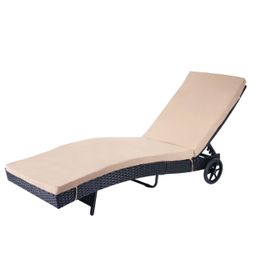 MCW SONNENLIEGE Anthrazit, Beige