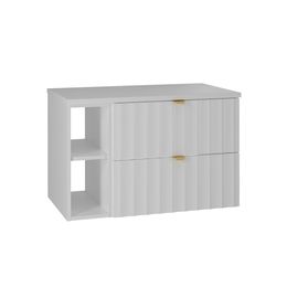 WASCHTISCHUNTERSCHRANK 80.6cm Lexa Wei&szlig;