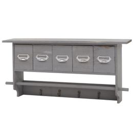 MCW K&Uuml;CHENREGAL 5 SCHUBLADEN Grau
