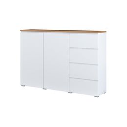 SIDEBOARD Liko Wei&szlig; und Holz